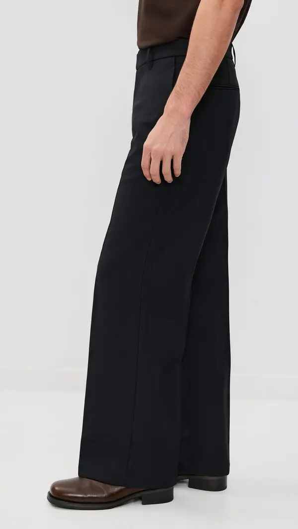 STOCKHOLM SURFBOARD CLUB Sune Relaxed Trousers - Black