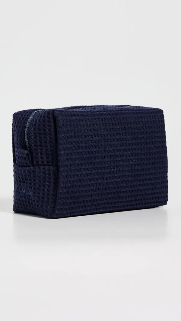ABBODE Jet Setter Waffle Pouch - Navy