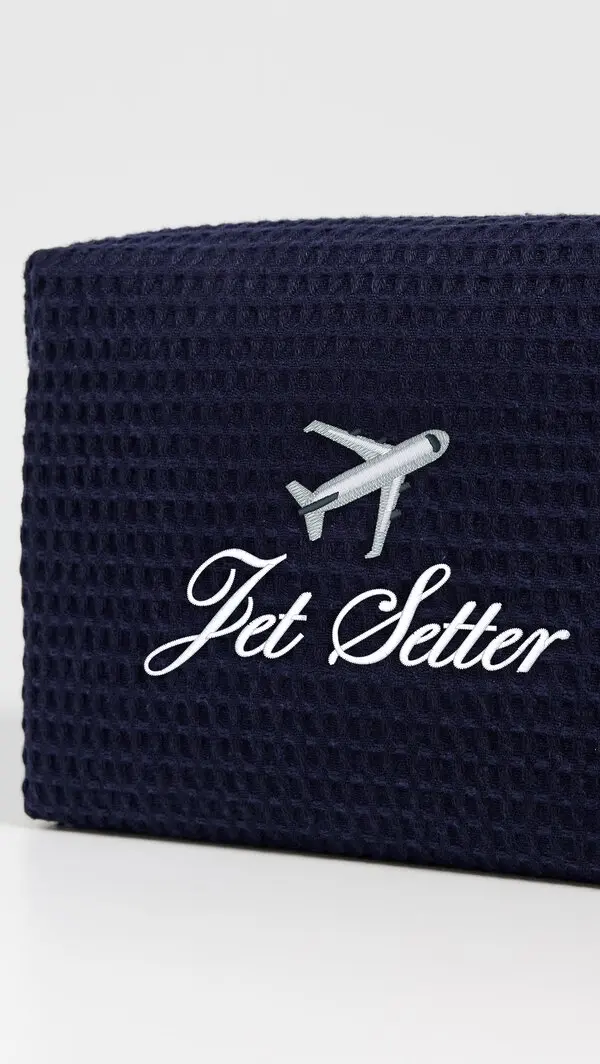 ABBODE Jet Setter Waffle Pouch - Navy