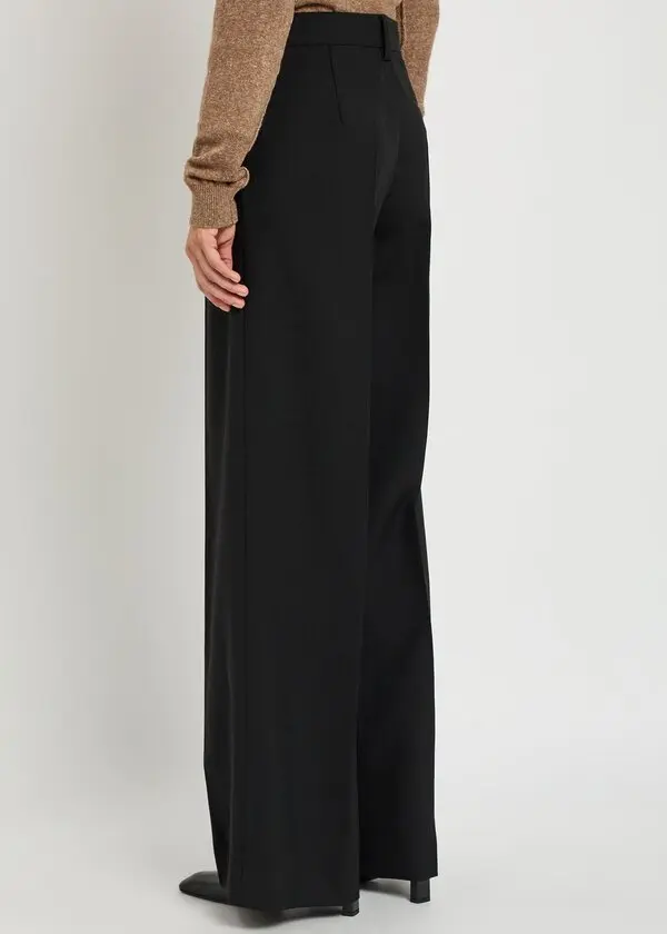 Calvin Klein Simone Wide-leg Wool Trousers