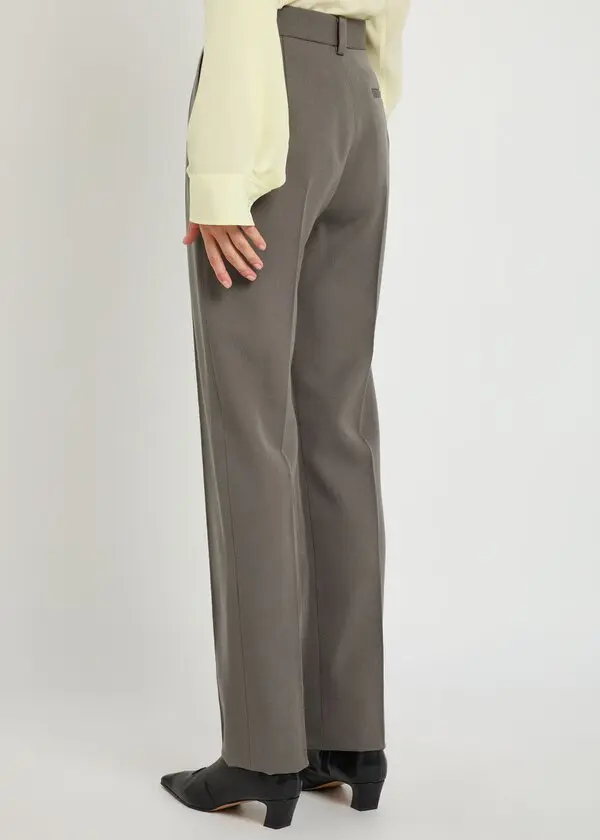 Calvin Klein Lucia Slim-leg Wool Trousers