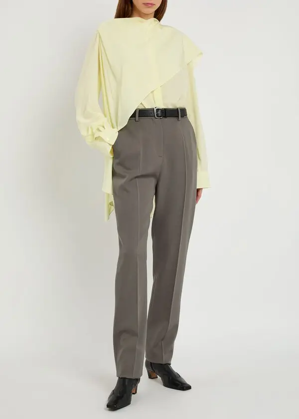 Calvin Klein Lucia Slim-leg Wool Trousers
