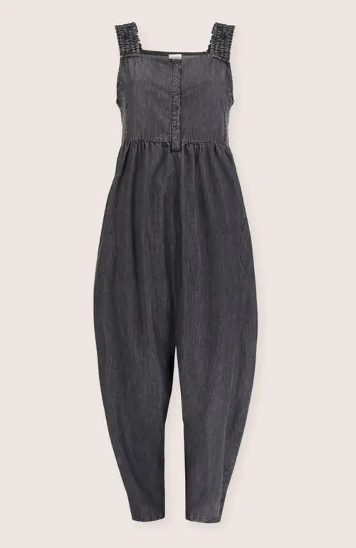 TURTLEDOVE LONDON Organic Cotton Alice Denim Jumpsuit