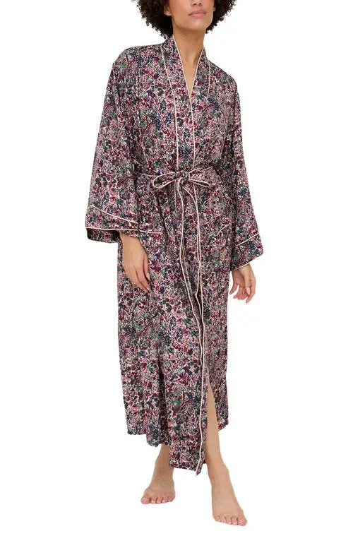 LILY AND LIONEL Corina Long Sleeve Robe - Multi