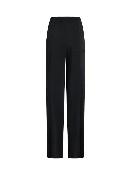 CALLAS MILANO Relaxed Fit Pull-on Pant - Black