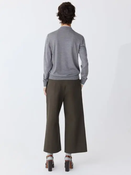CALLAS MILANO Cropped Wide Leg Pants
