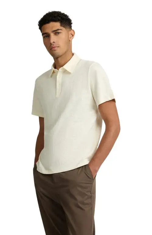 Onia Heavyweight Slub Polo - Ecru