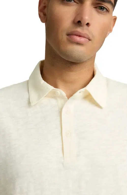 Onia Heavyweight Slub Polo - Ecru