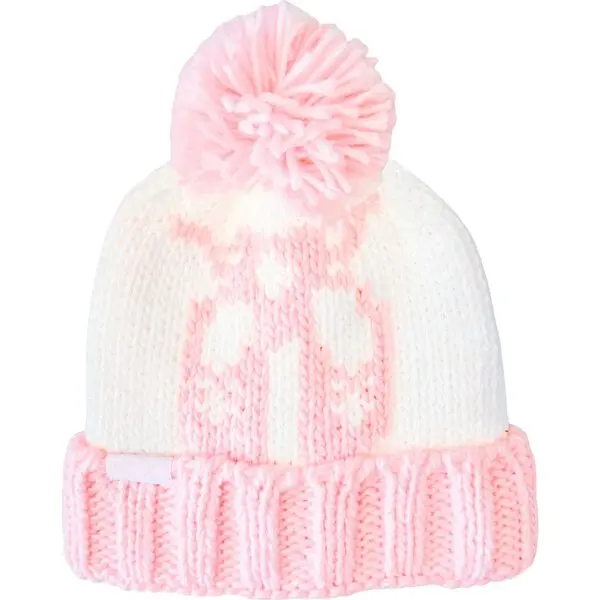 BITS & BOWS Ballet Slippers Bobble Hat - Pink
