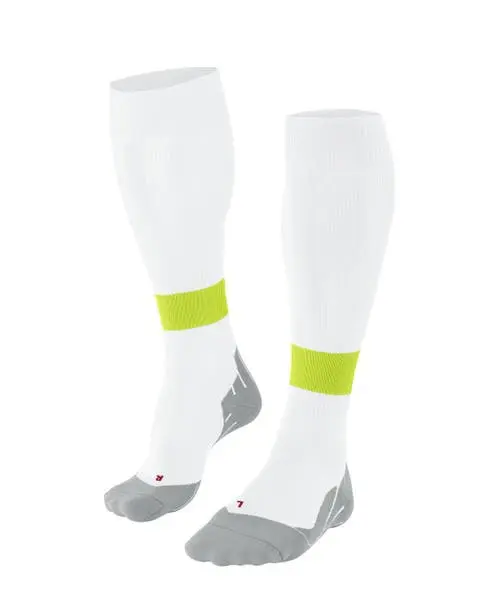 Falke Ru Compression Energy Running Knee High Socks - White/w2