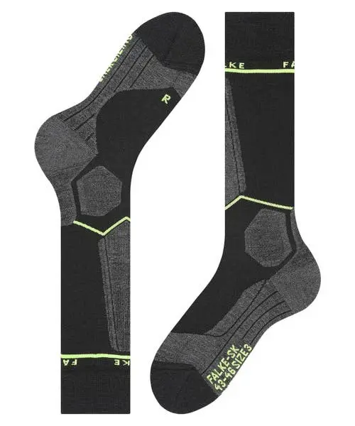 Falke Compression Wool Ski Socks