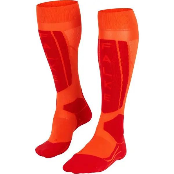 Falke Sk5 Expert Ski Socks - Legacy Flash Orange