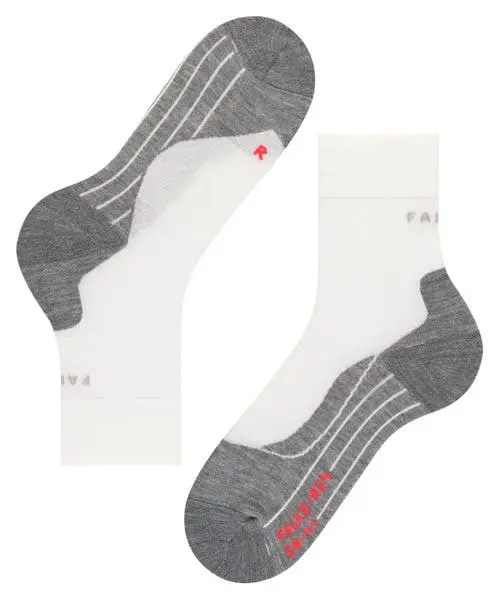 Falke Ru4 Endurance Running Socks - White-mix