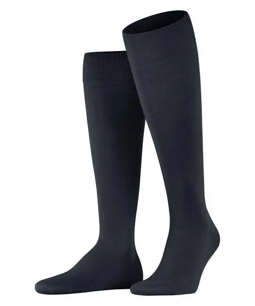 Falke Climawool Knee-high Socks - Dark Navy