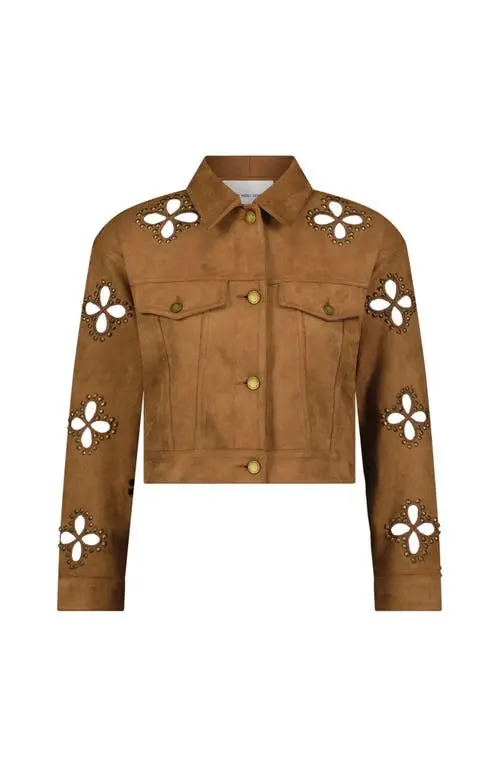 THE NOLI SHOP Kaia Suede Jacket