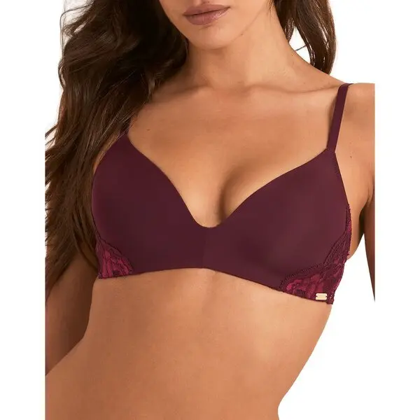 ADORE ME Arwen Contour Plunge Bra - Dark Purple