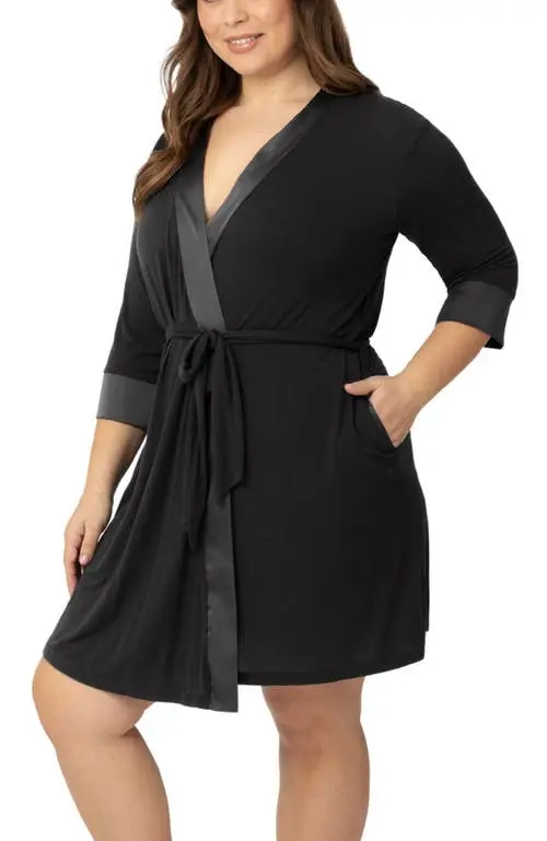 KINDRED BRAVELY Emmaline Robe- Fits 1x/2x - Black
