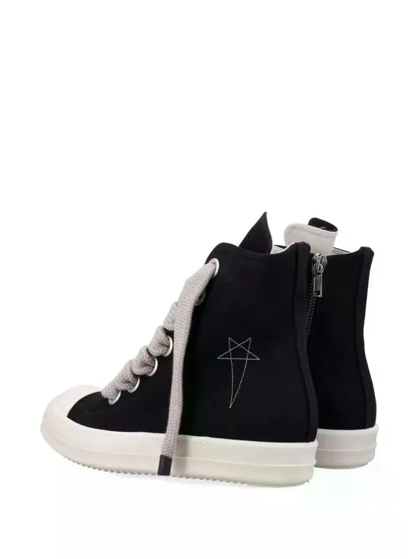 Rick Owens Lace-up Zip Sneakers