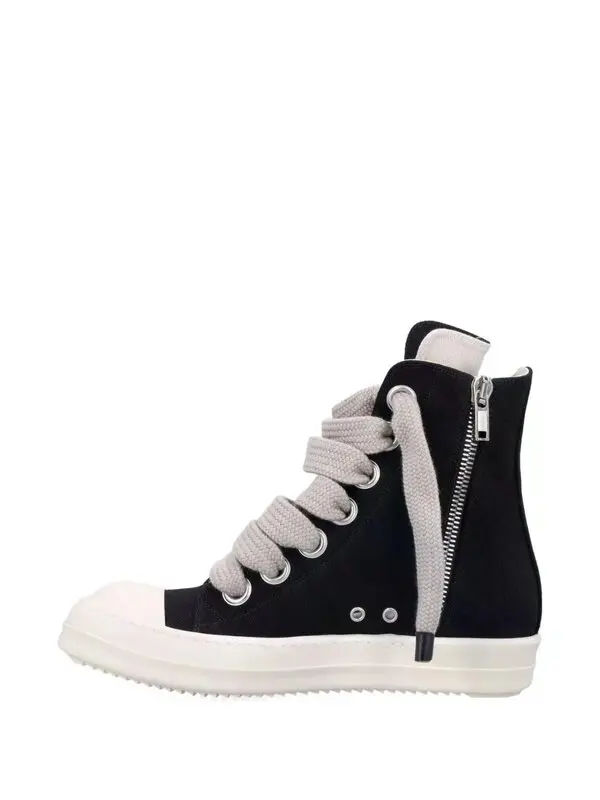 Rick Owens Lace-up Zip Sneakers