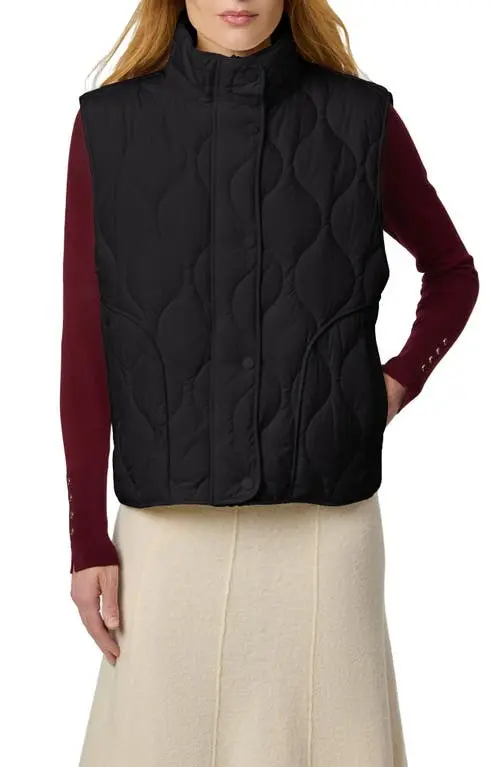 Bernardo Beekman Quilted Puffer Vest - Black