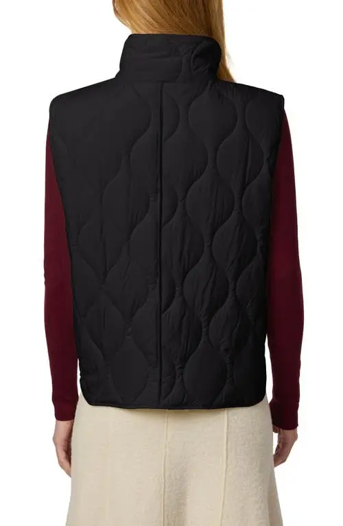 Bernardo Beekman Quilted Puffer Vest - Black