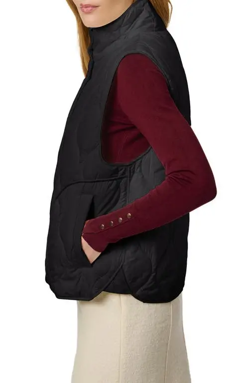 Bernardo Beekman Quilted Puffer Vest - Black