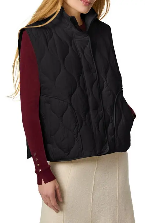 Bernardo Beekman Quilted Puffer Vest - Black