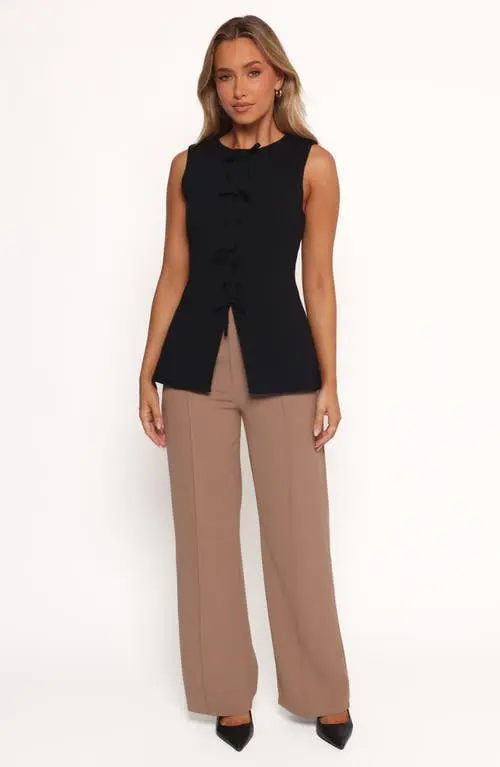 PETAL & PUP Milani Bow Front Sweater Tank