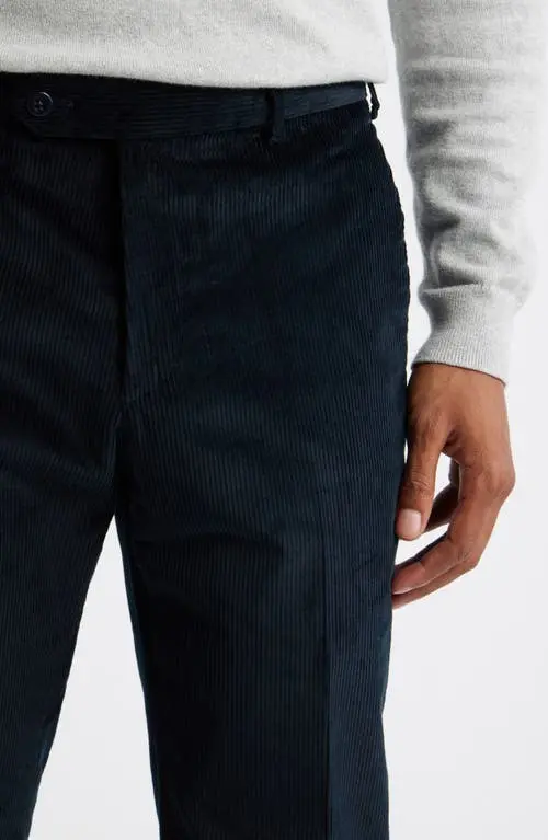 Zanella Parker Corduroy Trousers - Navy