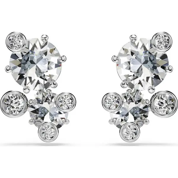 SWAROVSKI Constella Crystal Statement Earrings - Rhodium/crystal