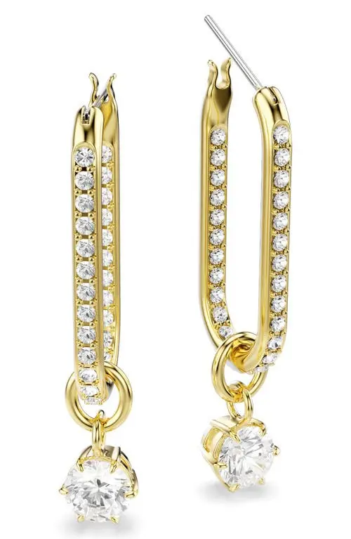SWAROVSKI Constella Crystal Hoop Earrings