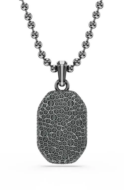 SWAROVSKI Dextera Crystal Pendant Necklace - Black