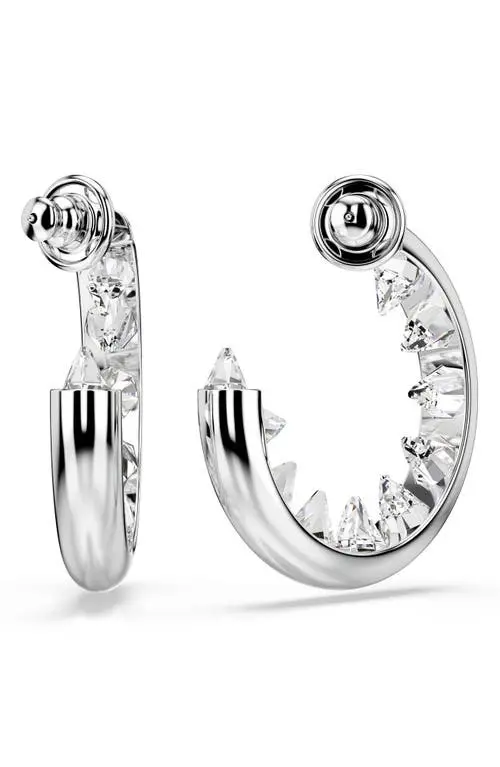 SWAROVSKI Sublima Crystal Hoop Earrings