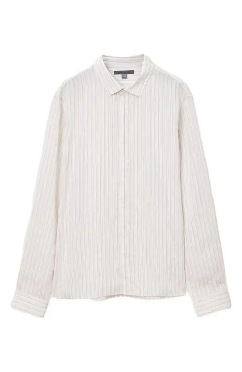 John Varvatos Hickory Stripe Button-up Shirt