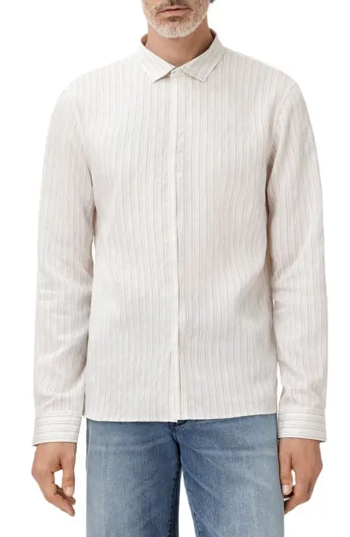 John Varvatos Hickory Stripe Button-up Shirt