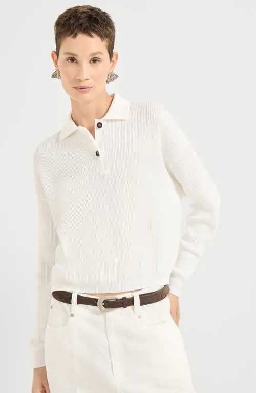 Brunello Cucinelli Polo-style Sweater - Panama