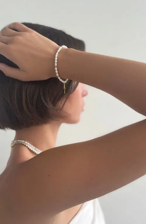 ST. MORAN Freshwater Seed Pearl Bracelet