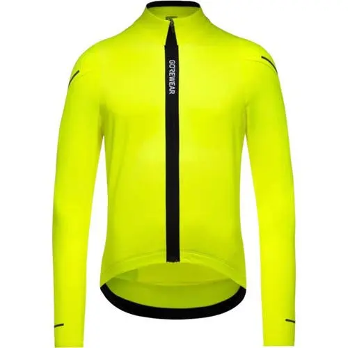 GOREWEAR Spinshift Thermo Long-sleeve Jersey - Neon Yellow