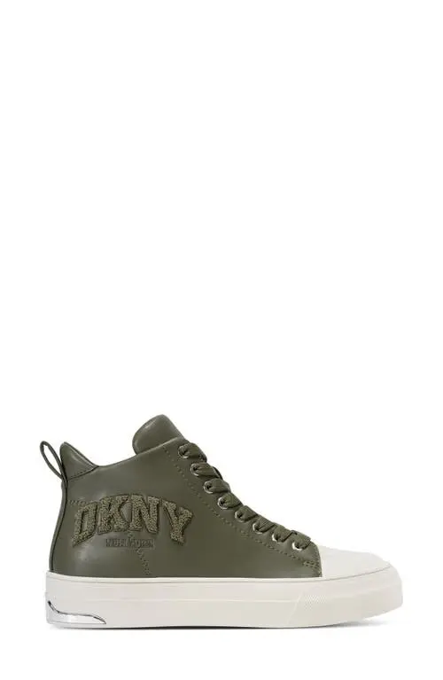 Dkny Mid Top Sneakers - Green