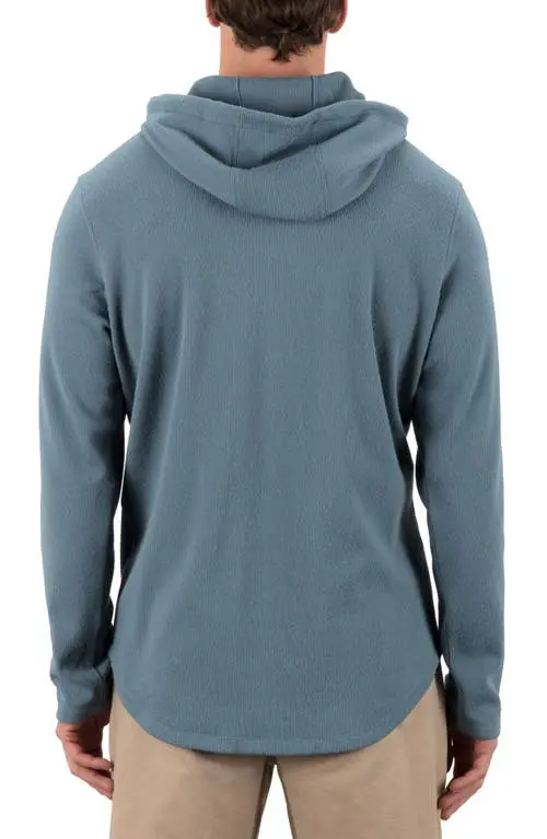 Hurley Thermal Hoodie - Grey Teal