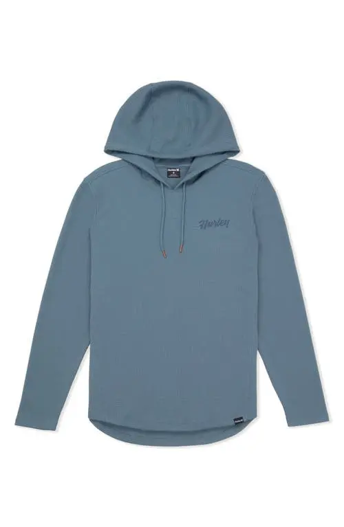 Hurley Thermal Hoodie - Grey Teal
