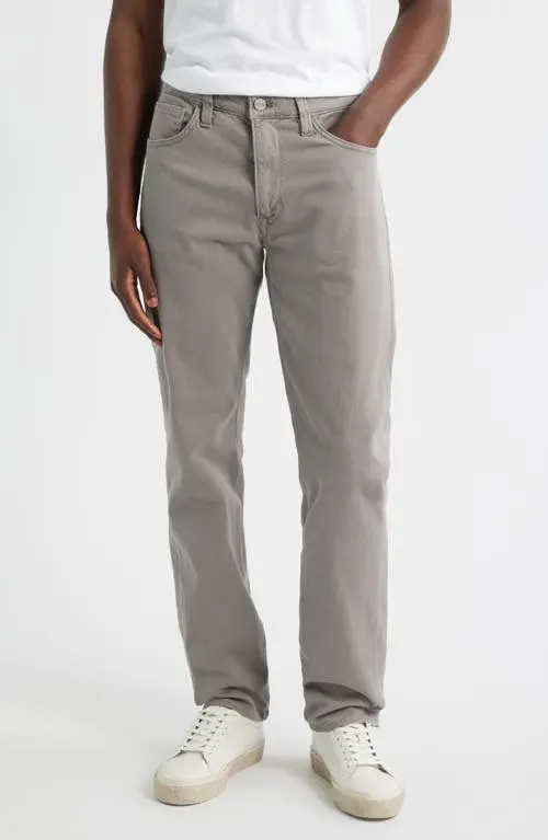 34 Heritage Courage Honeycomb Weave Straight Leg Pants - Grey Honeycomb