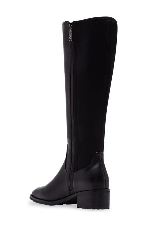 Blondo Sandy Waterproof Knee High Boots - Black Leather