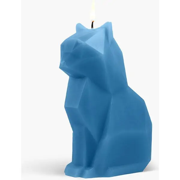 54CELSIUS Pyropet Kisa Cat Candle - Blue