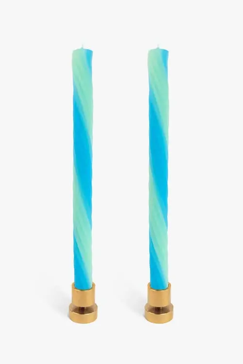 54CELSIUS Rope Candles - Mint