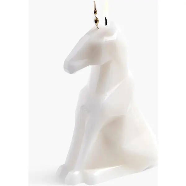 54CELSIUS Pyropet Einar Unicorn Candle - White (scented)