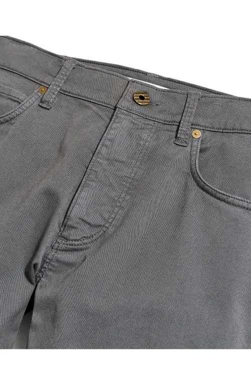 Billy Reid Cochran Stretch Cotton Five-pocket Pants - Asphalt