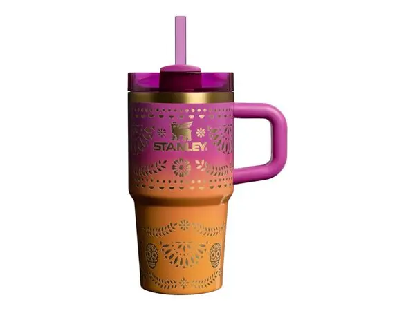 STANLEY 20oz Dia De Muertos Quencher H2.0 Flowstate Tumbler - Sunrise Catrina