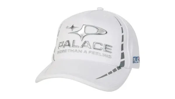 PALACE More Than A Feeling 5panel Cap - White