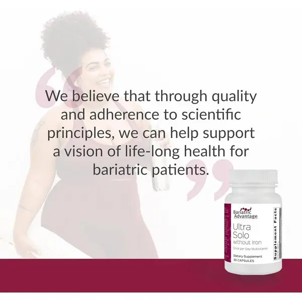 BARIATRIC ADVANTAGE Ultra Solo Without Iron 30 Capsules